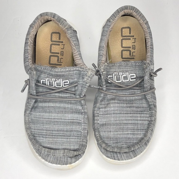 Hey Dude | Shoes | Hey Dudes Wally Youth Linen Stone Size K1 Kids 11 ...